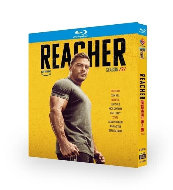REACHER:SEASON 2 TV Series Blu-Ray DVD BD 2 Disc All Region Box Set EUR ...