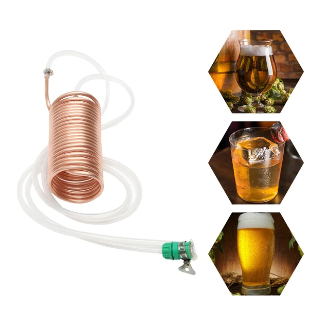 COPPER IMMERSION WORT Chiller Coil Homebrew for Beer Brewing w ...