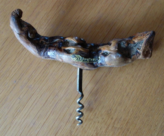 VINTAGE - ANCIEN Tire bouchon en cep de vigne véritable. EUR 5,99 - PicClick FR