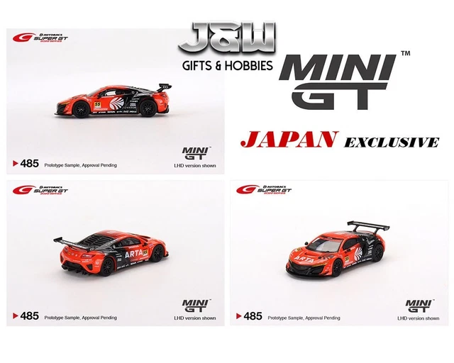 MINI GT HONDA NSX GT3 EVO22 #55 ARTA 2022 Super GT MGT00485-L 1/64 £15. ...
