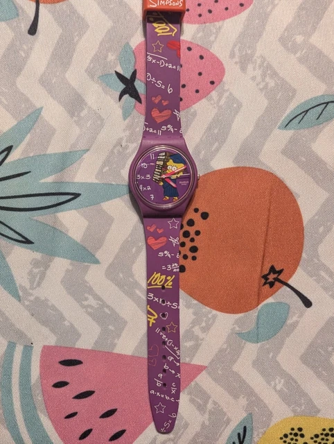 SWATCH SPECIAL 2024 The Simpson's Class Act Lisa Simpson EUR 51,20 ...