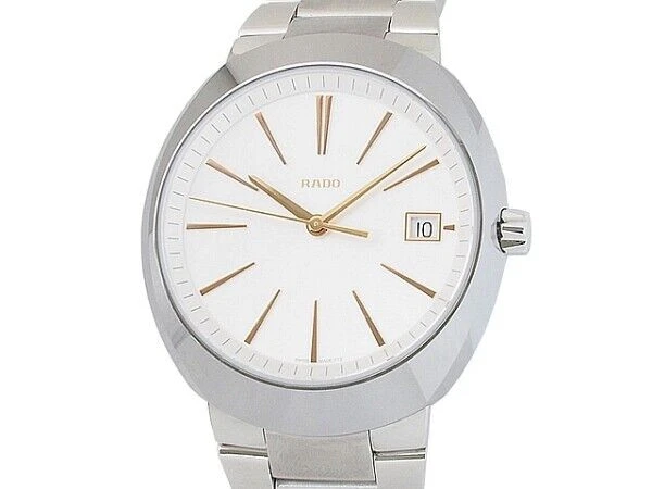RADO DIAMOND STAR R15943123 Analog Quarz weißes Zifferblatt SS ...