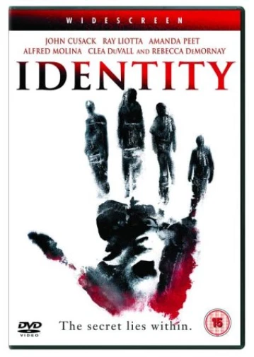 IDENTITY (DVD) JOHN Cusack Ray Liotta Amanda Peet John Hawkes Alfred ...