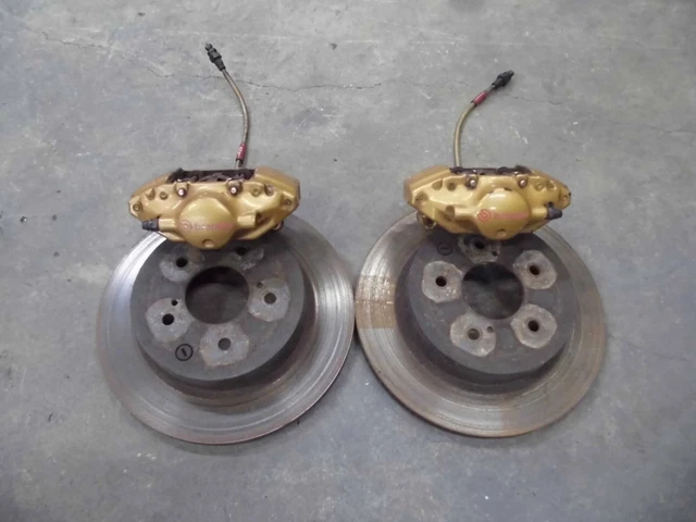 NISSAN SKYLINE R34 Gtr Gt-R Rear Brembo Brake Calipers & Discs Jdm 99 ...