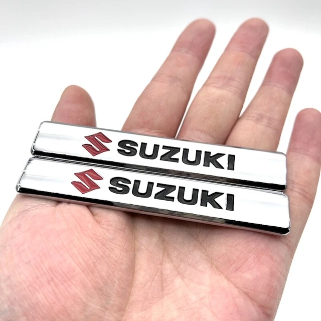 2X AUTO ZUBEHÖR Kotflügel Abzeichen Metall Aufkleber Embleme Für SUZUKI ...
