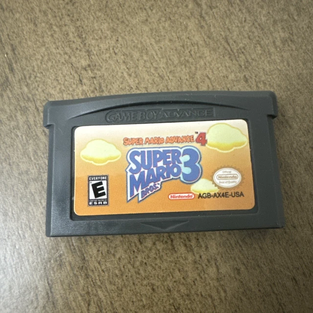 SUPER MARIO ADVANCE 4: Super Mario Bros. 3 (Game Boy Advance, 2003) EUR ...