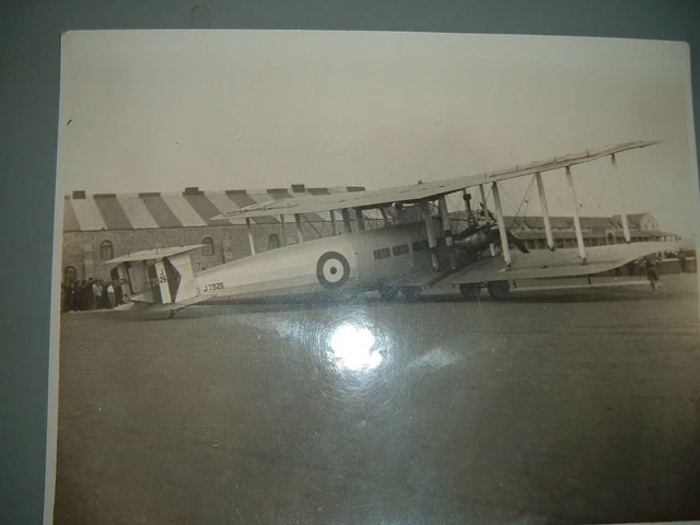 ORIGINAL 8X6 PHOTOGRAPH 1920's Aeroplane (Vickers Victoria) £3.99 ...