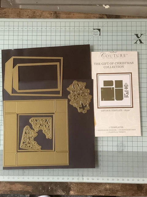 CREATE & CRAFT Couture -The Gift Of Christmas Collection-Gift Box ...