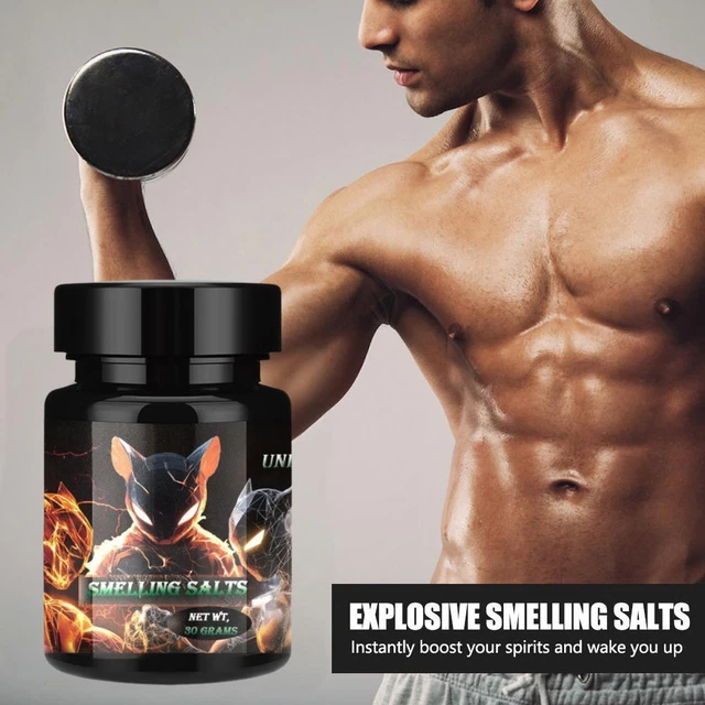 2 X SMELLING Salts Bottled - Extra Strength,Strong Ammonia Inhalant for ...