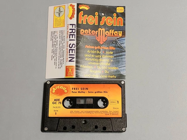 PETER MAFFAY & Frei sein - Seine Größten Hits ", MC tape Kassette EUR 8,50 - PicClick DE