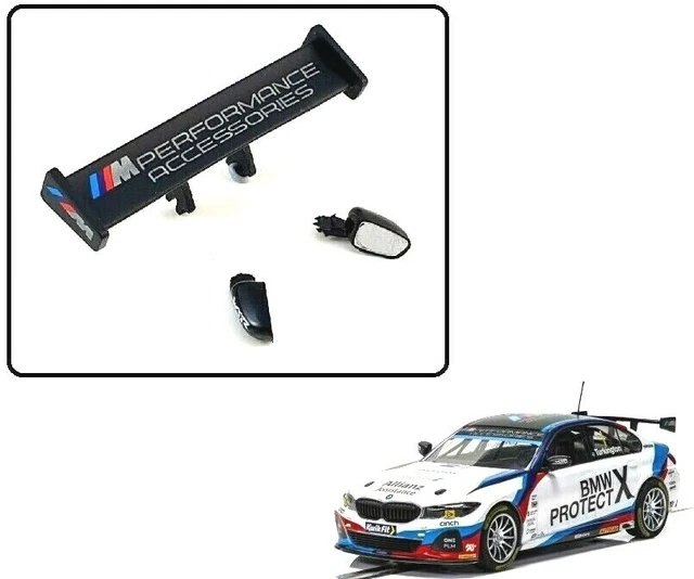 SCALEXTRIC W11466 HECKFLÜGELSPOILER für BMW 330i BTCC 2019 ""Turkington ...