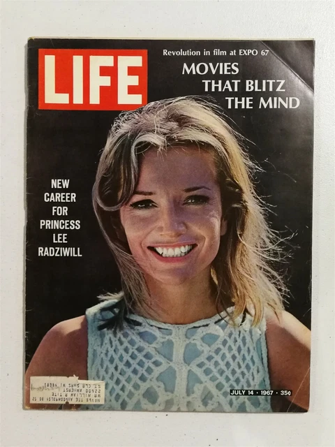 LIFE MAGAZINE JULY 14, 1967 Princess Lee Radziwill - Film Revolution ...