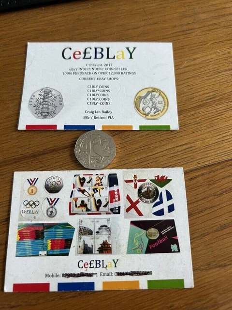 RARE NIFC 2025 KING CHARLES III UNC PUFFIN 20p COIN. THU £4.85 ...