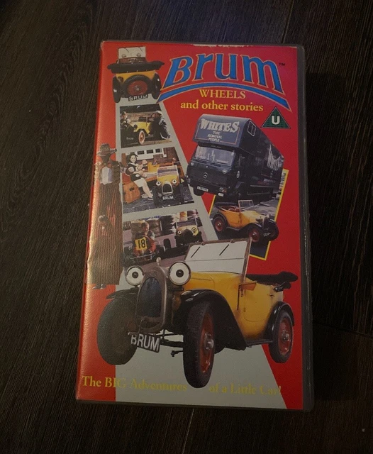 BRUM WHEELS AND Other Stories VHS Video Childrens Retro TV Show Rare ...
