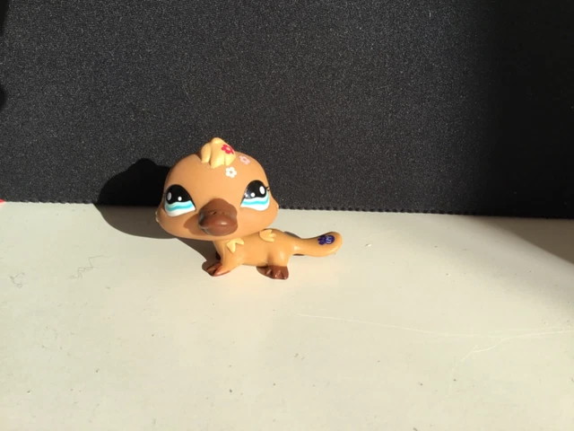 AUTHENTIC LITTLEST PET Shop 1395 Platypus / ORNITHORYNQUE Original LPS ...