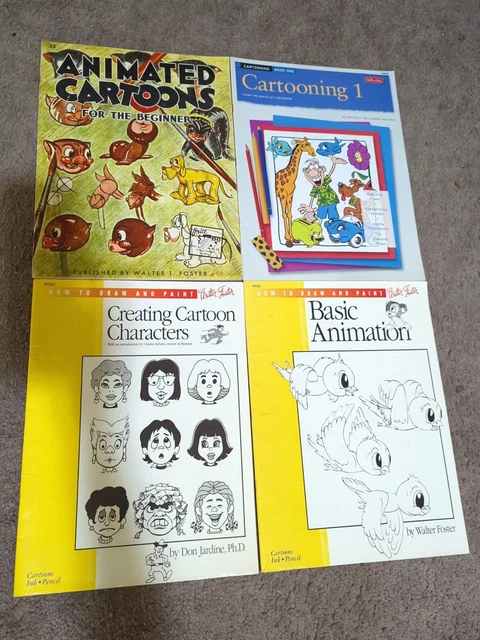 HOW TO DRAW Cartoon Characters, Basic Animation, Animated Cartoons ...