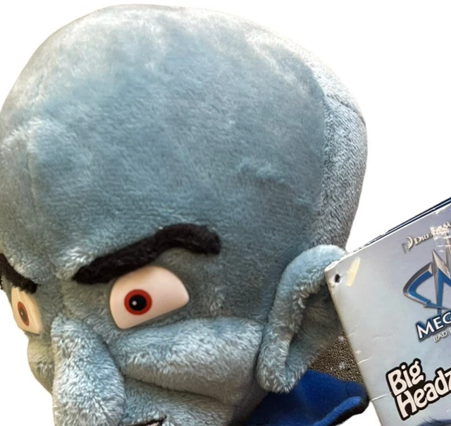 MEGAMIND PLUSH TOY Brand New With Tags Big Headz Dreamworks £25.00 ...