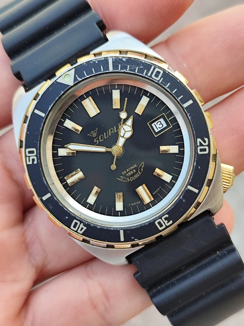 SQUALE 1553 DIVER Quartz Vintage EUR 390,00 - PicClick IT