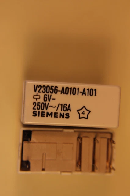 13 STÜCK Relais, SIEMENS V23127 B0002 A101, 12V, R6T0 EUR 26,00 ...