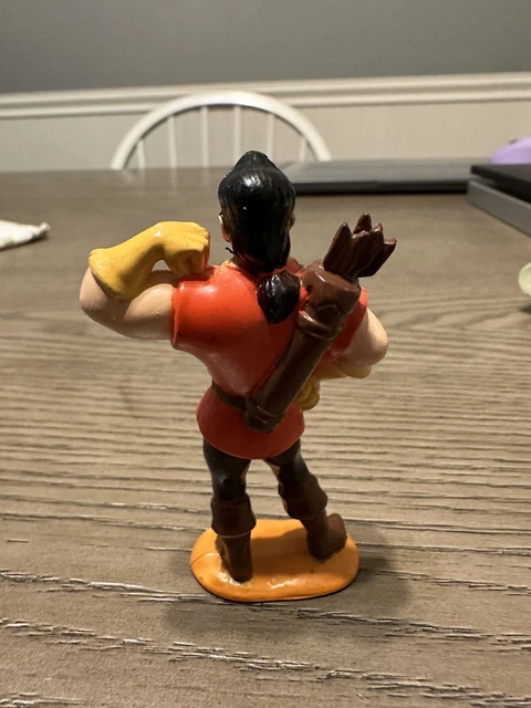 DISNEY BEAUTY AND the Beast Gaston PVC Plastic Figure 3" Toy £13.26 ...