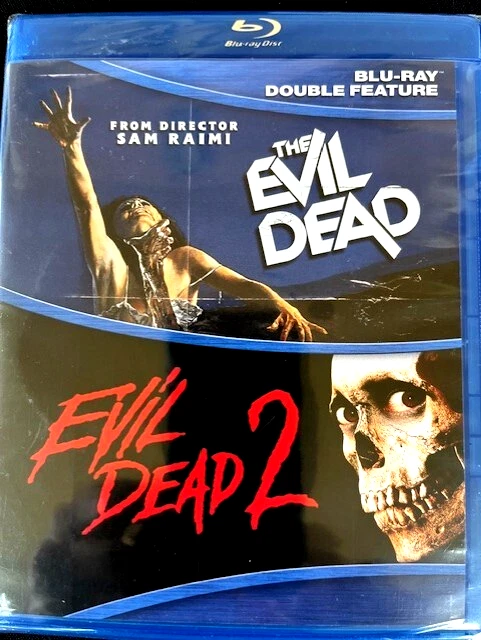 SAM RAIMI'S THE EVIL DEAD-1984 & EVIL DEAD 2-1987 Unrated Blu-Rays W ...
