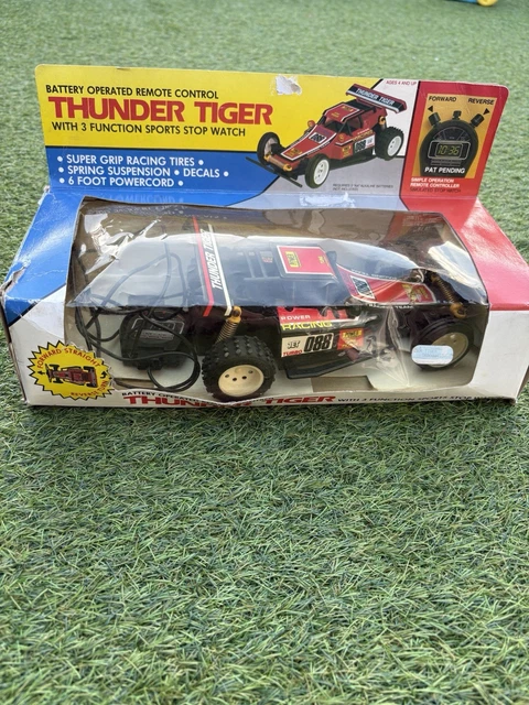 THUNDER TIGER BATTERY Vintage Remote Control Car £30.00 - PicClick UK