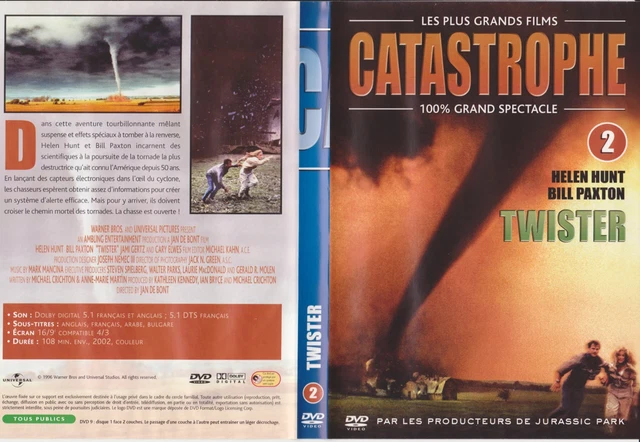 DVD MOVIE TWISTER LES PLUS GRANDS FILMS CATASTROPHE PORT A PRIX COÛTANT ...