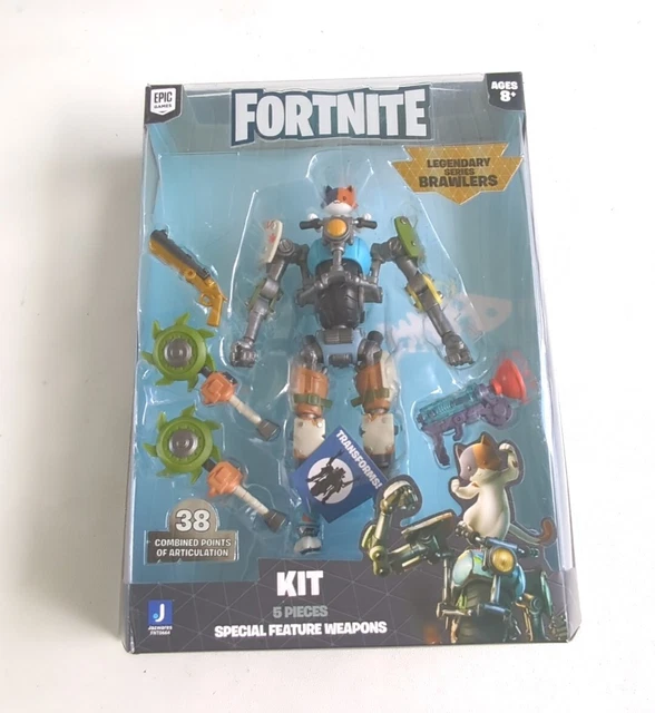 JAZWARES FORTNITE LEGENDARY Series Brawlers Kit 5 Piece Epic Games Set ...