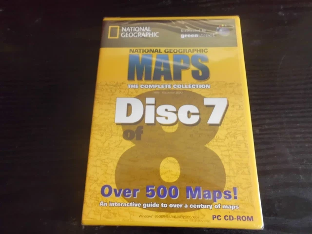 NATIONAL GEOGRAPHIC MAPS The Complete Collection Disc 7 PC CD-ROM, £5. ...