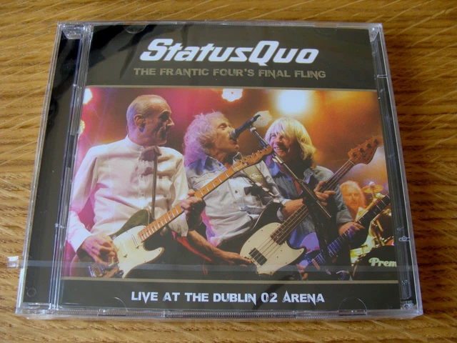 CD DOUBLE: STATUS Quo : The Frantic Four's Final Fling : Live Dublin ...