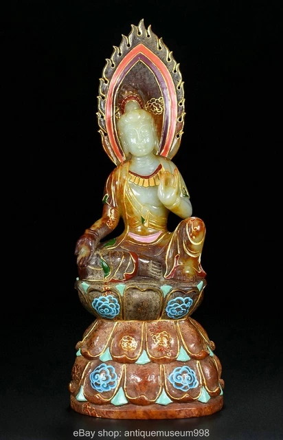 9.4 &CHINE ANCIENNE bouddhisme et Tian yusculpture Guanyin Guanyin Statue EUR 4.656,00 - PicClick FR