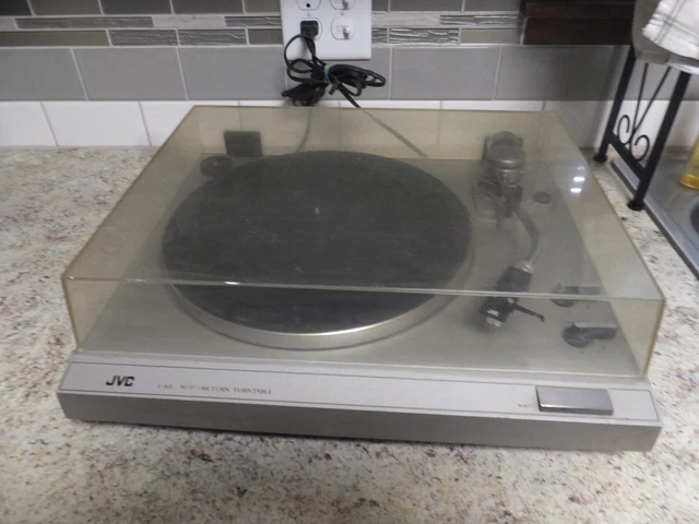 JVC L-A11 VINTAGE Turntable Auto-Return good stylus. new belt £31.44 ...