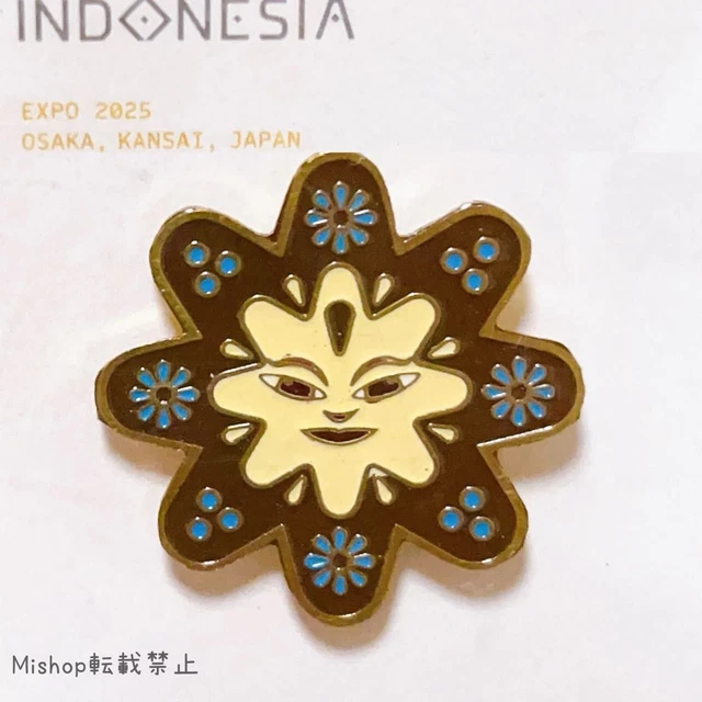 INDONESIA PAVILION PIN Badge EXPO2025 Osaka Kansai Expo Pin Badge Pins ...