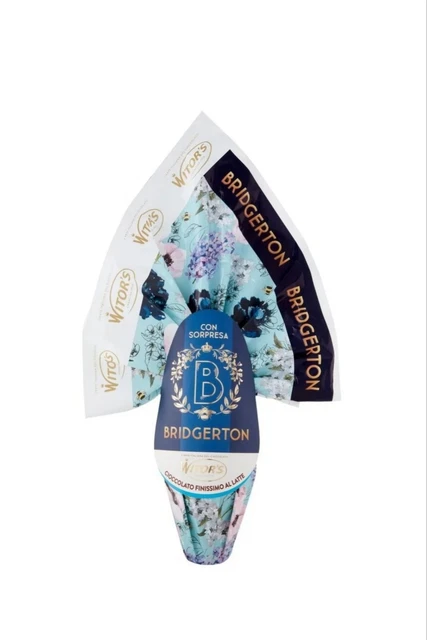 BRIDGERTON UOVO DI PASQUA 2024 Witor's 240 GR CIOCCOLATO AL LATTE CON ... BRIDGERTON UOVO DI PASQUA 2024 Witor's 240 GR CIOCCOLATO AL LATTE CON ...