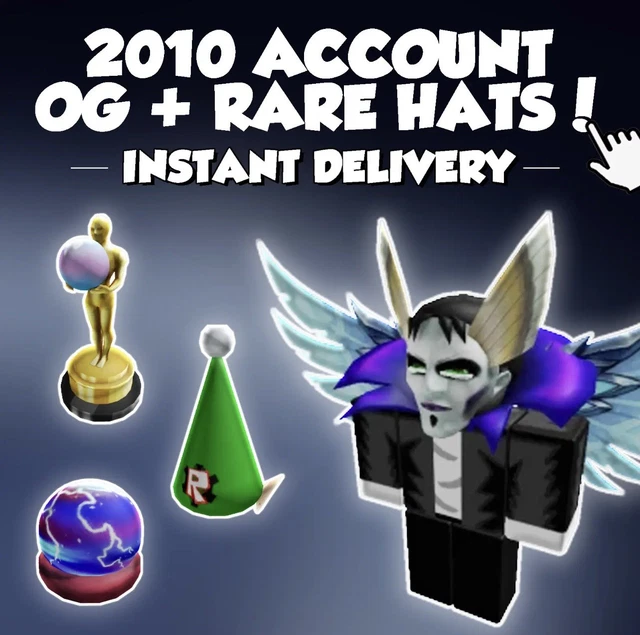 [OG] STACKED ROBLOX 2010 ACC 🔥 43+ Offsales & Limiteds 🔥 Golden Pixel ...