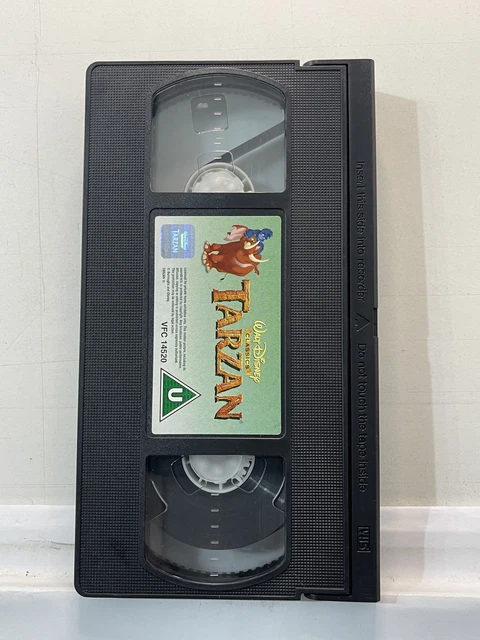 DISNEY TARZAN VHS Video Cassette Walt Disney Classics Collection 1999 ...