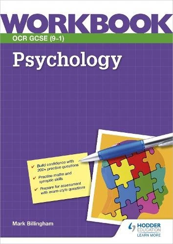 OCR GCSE (9-1) Psychology Workbook by Mark Billingham [Paperback] £14. ...