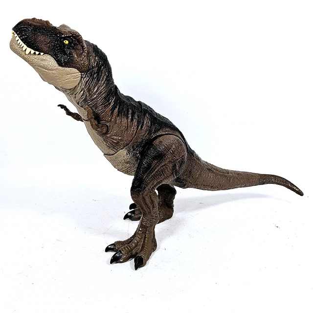 JURASSIC WORLD CAMP Cretaceous Dinosaur Toy, Stomp 'N Escape ...