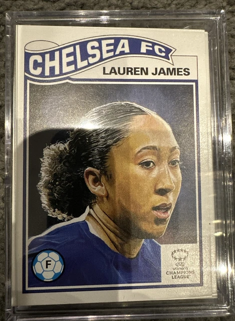 UCL LIVING SET Card Lauren James Chelsea Brilliant Design £7.99 ...