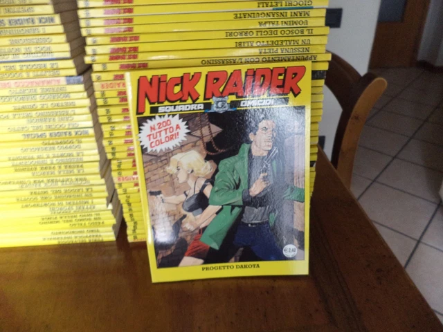 NICK RAIDER COLLEZIONE COMPLETA 1-200 con speciali e almanacchi EUR 300 ...