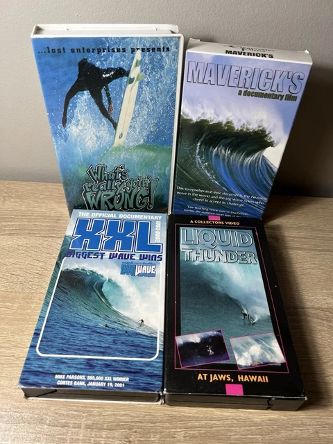 RARE VINTAGE SURFING VHS lot - What’s Really Going Wrong, Liquid ...