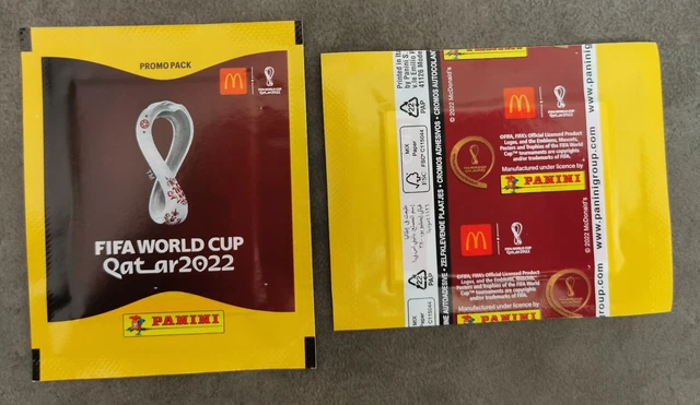 PANINI FIFA WORLD Cup QATAR 2022 - Mc Donalds promo pack - bustina ...