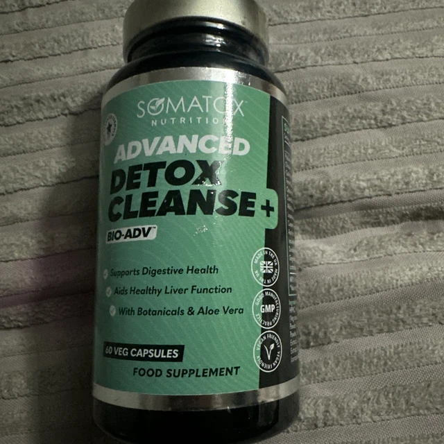 ADVANCED DETOX CLEANSE Plus BIOADV 30 Tabs, Healthy Liver Function New ...