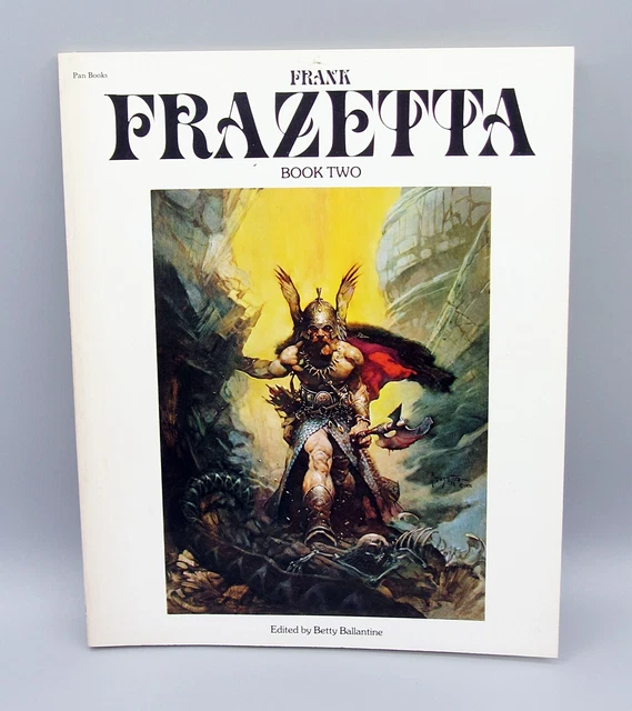 FRANK FRAZETTA THE Fantastic Art of Frank Frazetta BOOK 2 Vintage Pan ...