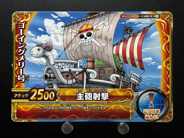 GOING MERRY ONE PIECE Card CA002-W N 2 ONEPY B MATCH Japonais BANDAI ...