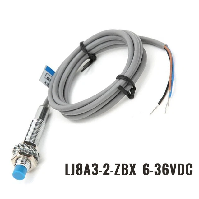M8 LJ8A3 2 Z/BX 6 36Vdc Proximity Sensor Switch with 500Hz Response ...