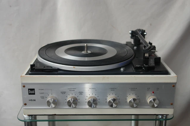 DUAL HS 36 Kompaktanlage mit 1210 Plattenspieler Hifi-Klassiker made in ...