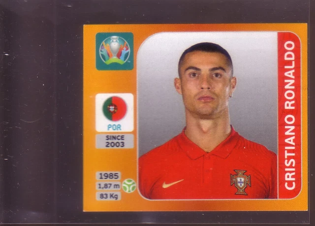 STICKER PANINI UEFA Euro 2020 Cristiano Ronaldo Portugal # 676 EUR 9,99 ...