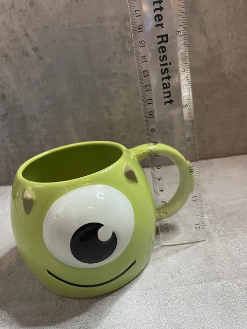 DISNEY STORE MONSTERS Inc Mike Wazowski 3D Figural Ceramic Coffee Mug ...