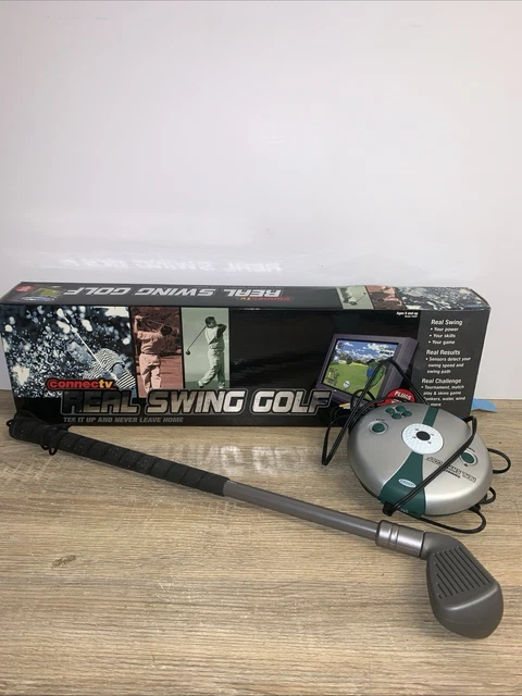 RADICA CONNECT TV Real Swing Golf Game 2005 Retro Gaming Complete ...